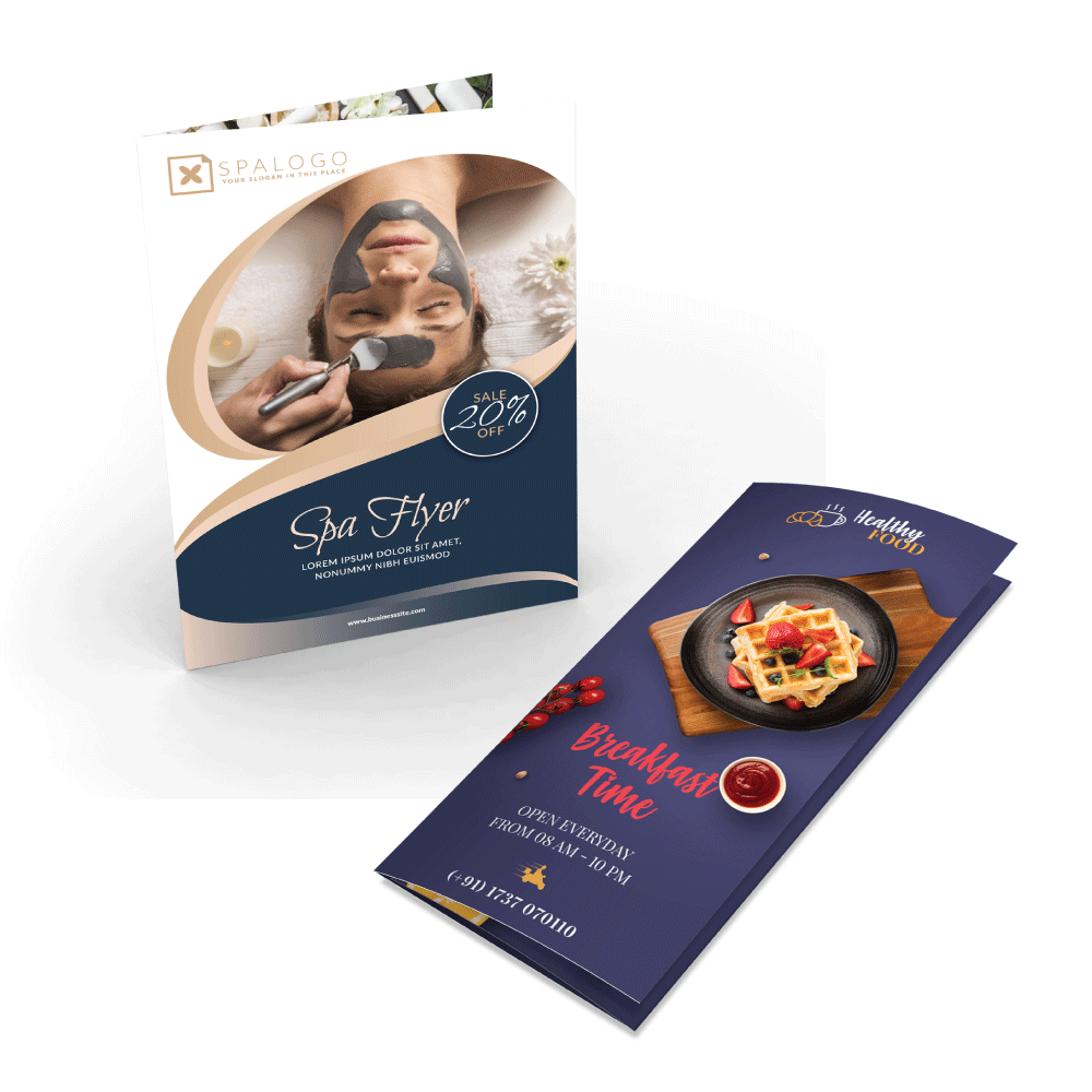 Folded Leaflets – Seven Print & Design