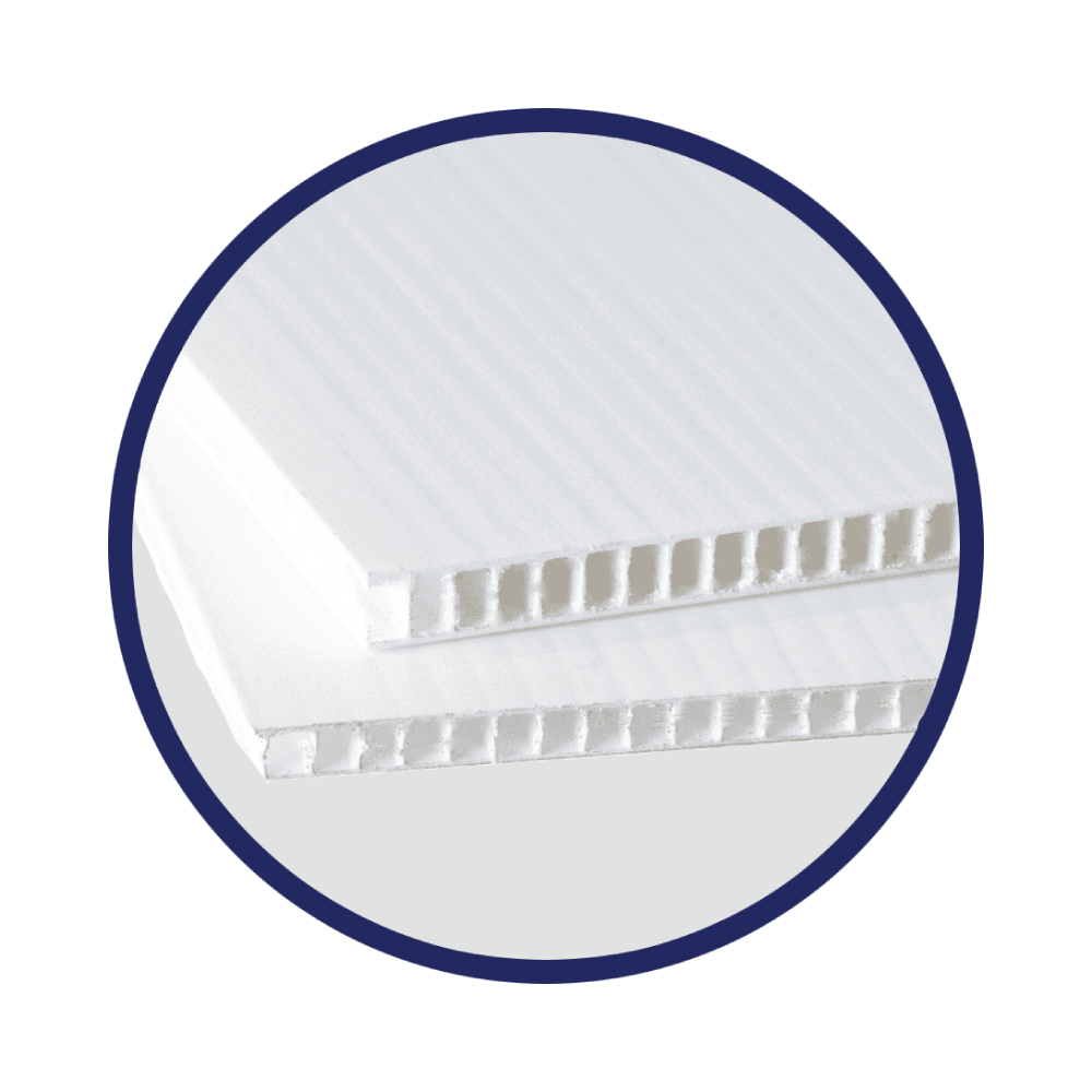 1x1 ft Corri-board – Seven Print & Design